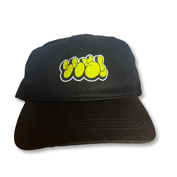 335 Graff Logo Hat / Black / Lime – 335 Skate Supply